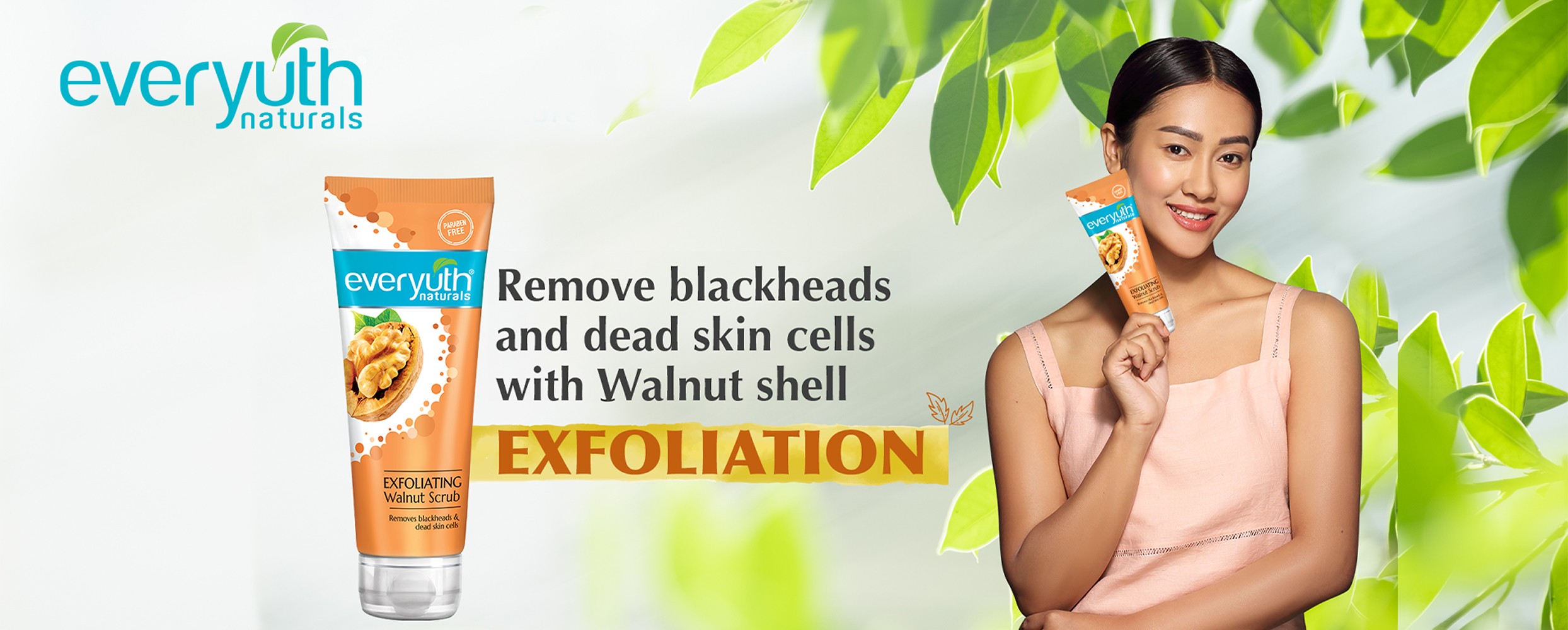 Everyuth Walnut Exfoliating Face Scrub Price - Buy Online at ₹189 in India