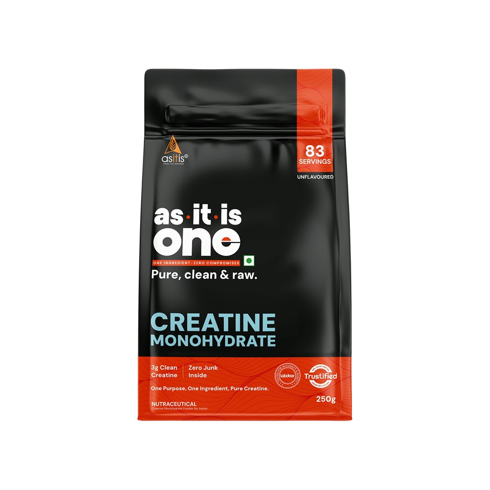 As-It-Is One Creatine Monohydrate (Unflavoured) Price - Buy Online at ...