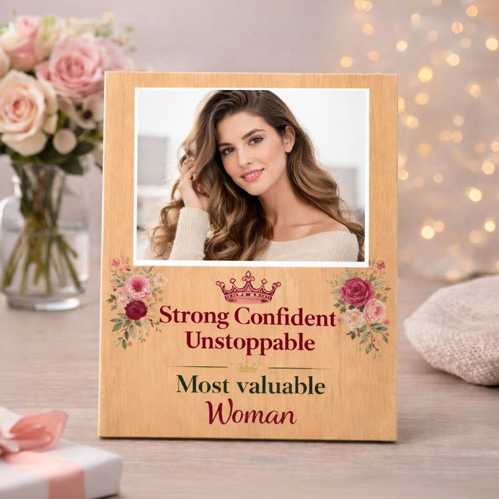 'Most Valuable Women' Photo Frame (Light Brown) - Quace Price - Buy ...