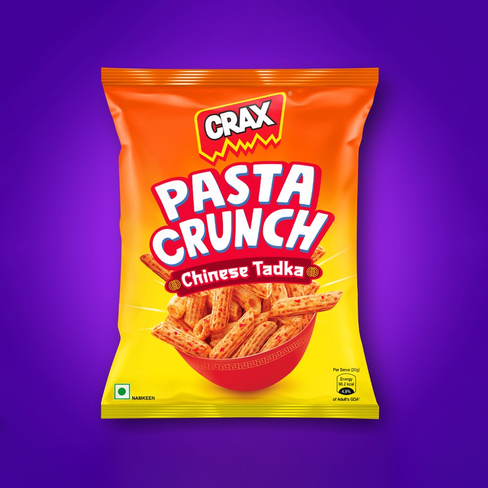 Crax Pasta Crunch Chinese Tadka Puffs Price - Buy Online at ₹24 in India