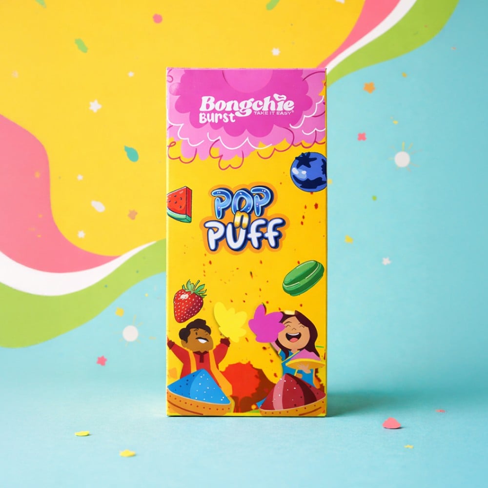 Pop N Puff Rolling Paper (Assorted) - Bongchie Price - Buy Online at ...