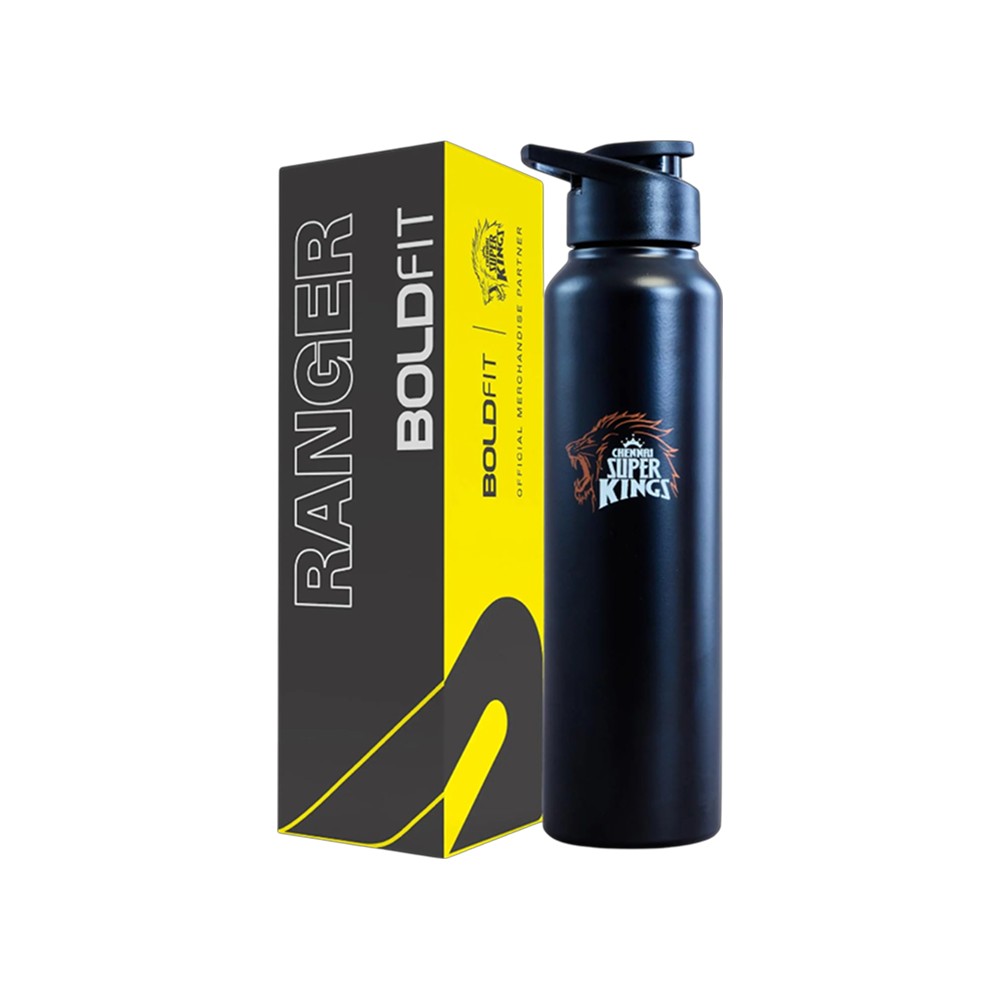 Boldfit CSK Steel Wall Bottle Price - Buy Online at Best Price in India