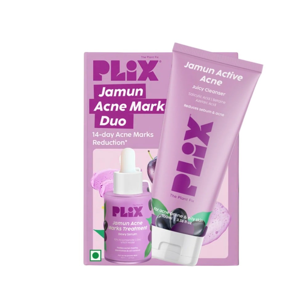 Plix Acne Marks Treatment Face Serum & Cleanser Price - Buy Online at ...