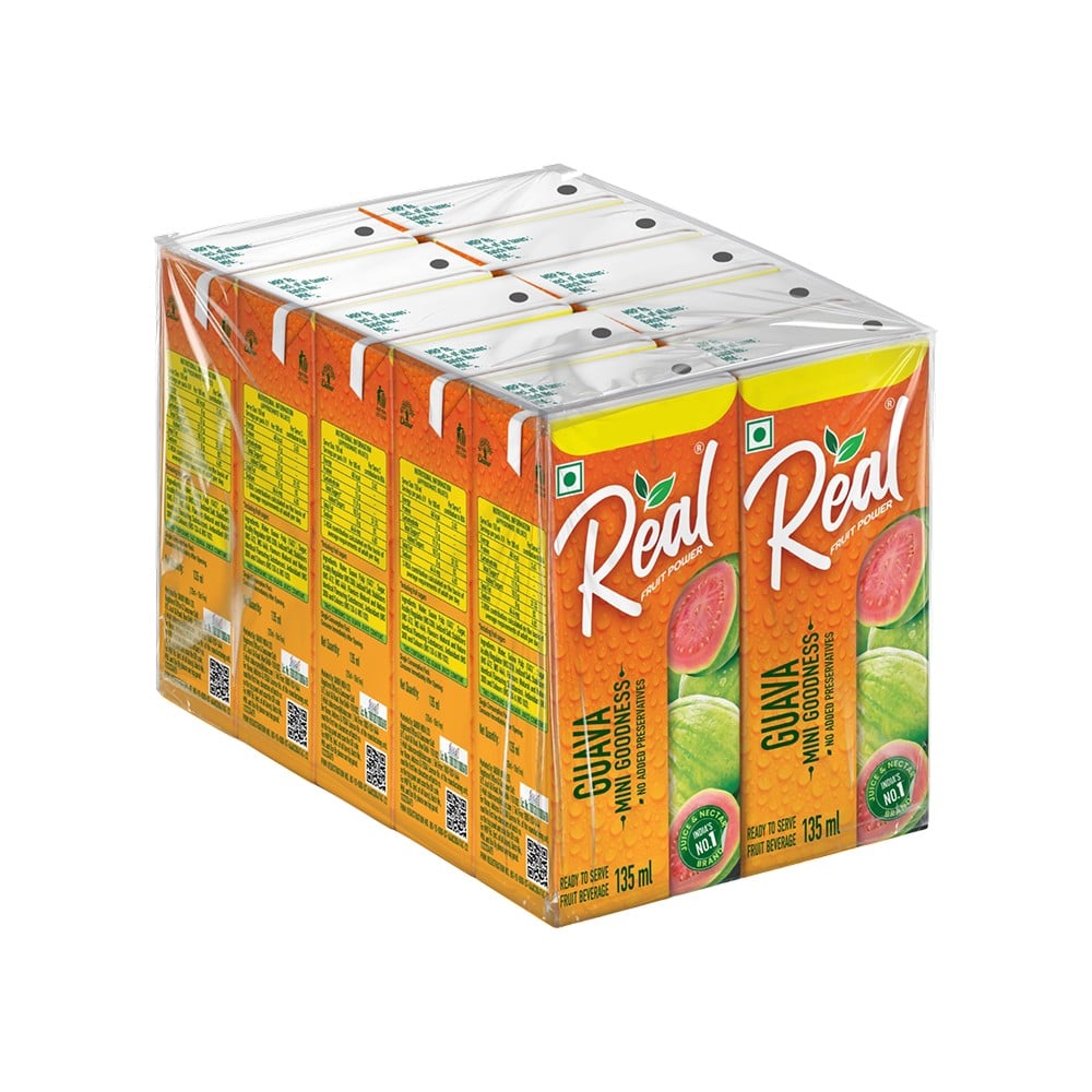 Real Fruit Power Mini Guava Juice Price - Buy Online at ₹95 in India