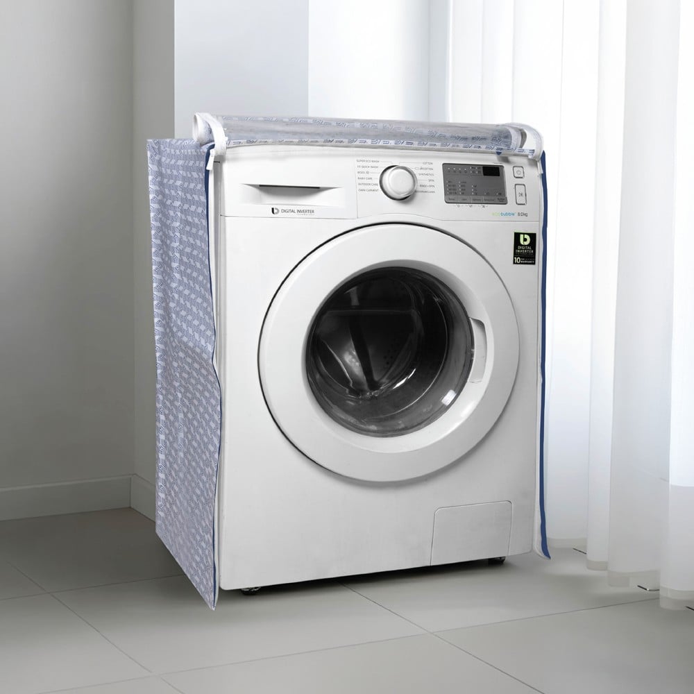 Homestrap Non-woven Front Load Washing Machine Cover (White) Price ...