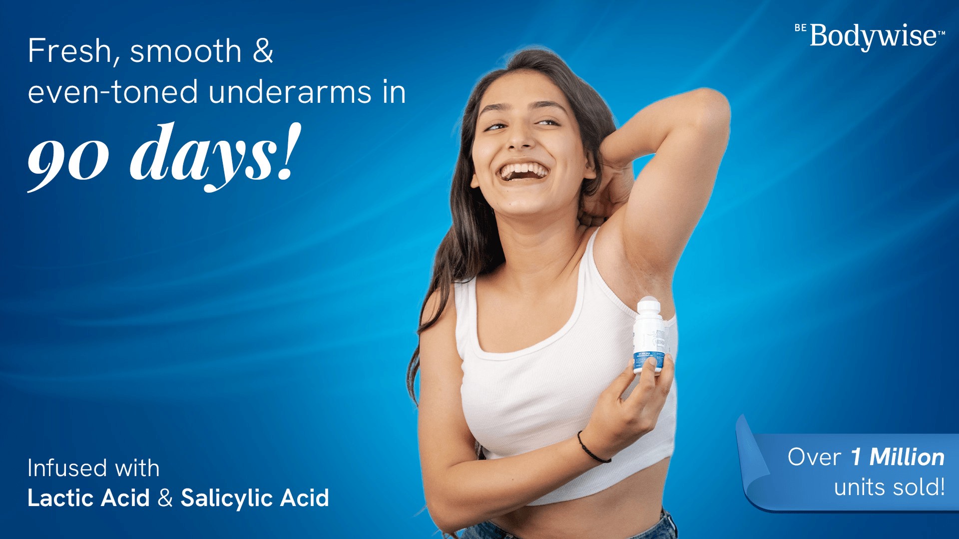Be Bodywise Aqua 6% AHA BHA Under Arm Roll-On Price - Buy Online at ...