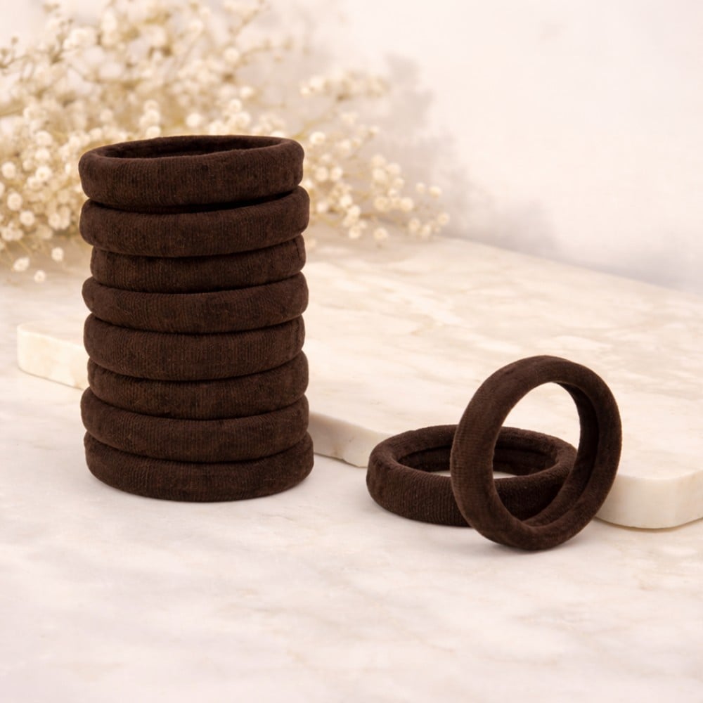 PHC Rubber Hair Ties (Brown) Price - Buy Online at Best Price in India