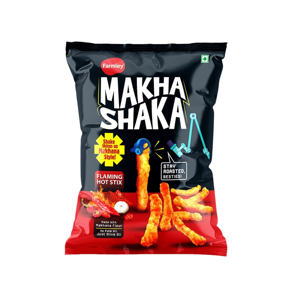 Farmley Makha Shaka - Flaming Hot Stix Price - Buy Online at ₹29 in India