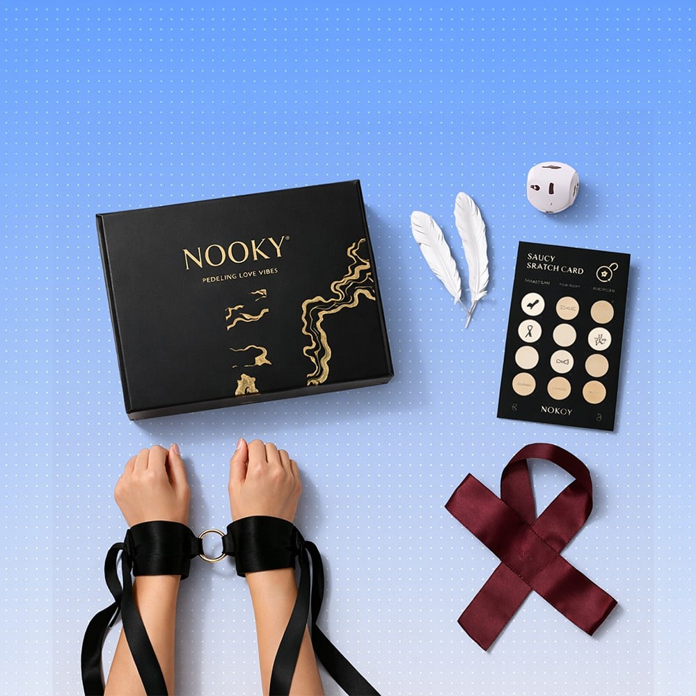 Nooky 5 in 1 Romantic Handcuff Dare Box Price - Buy Online at ₹999 in India