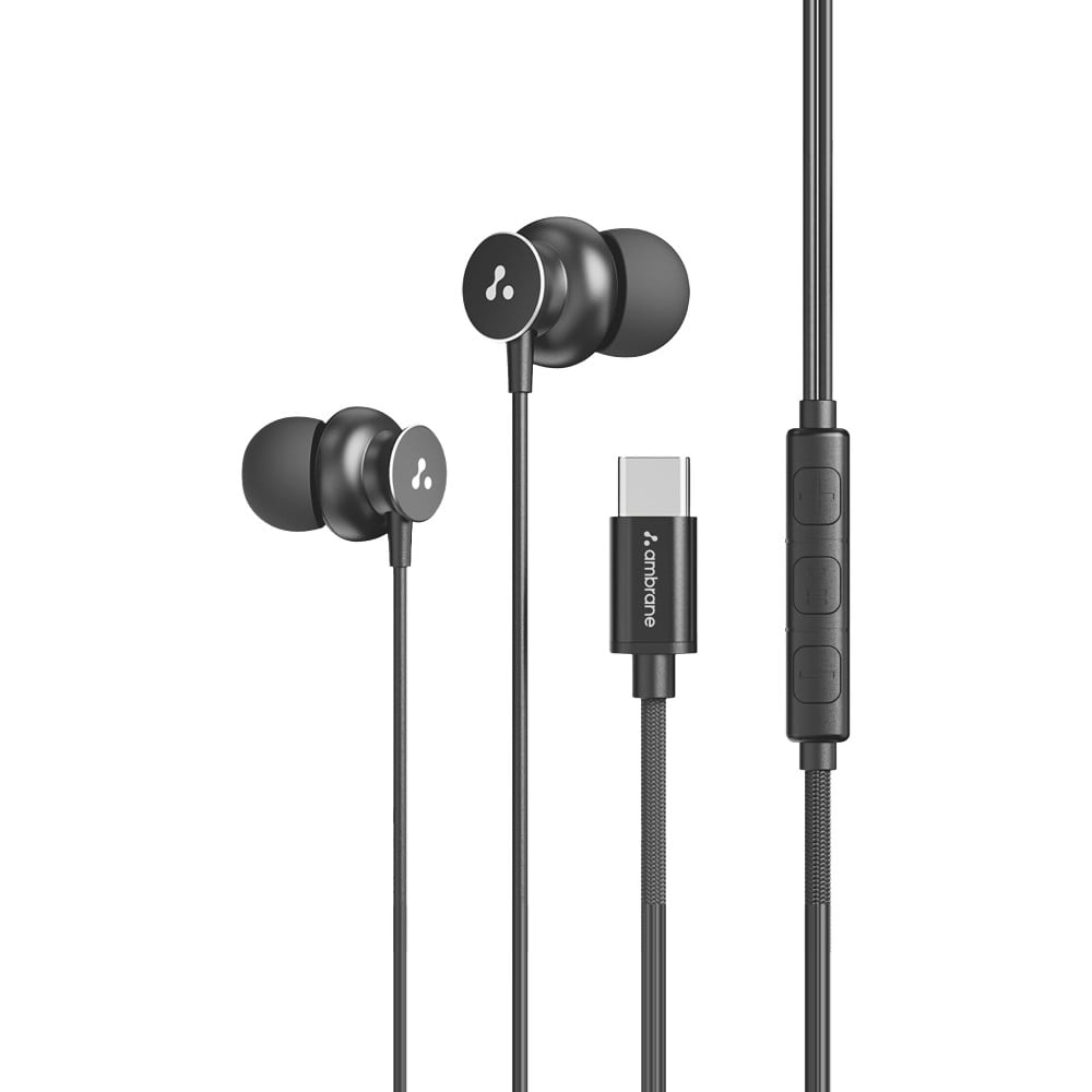 Ambrane Stringz 38C Wired Earphones (Black) Price - Buy Online at ₹304 ...
