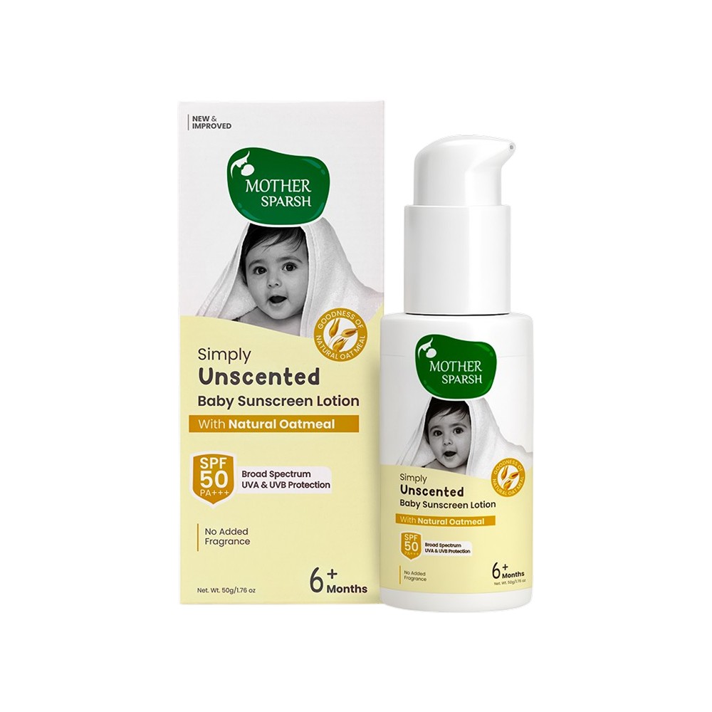 Mother Sparsh Simply Unscented Mineral Baby Sunscreen Price - Buy ...