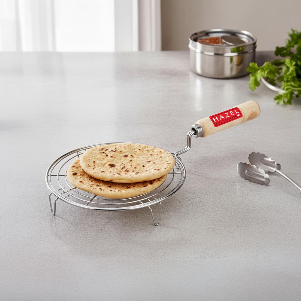HAZEL Aluminium Stainless Steel Papad Jali Price - Buy Online at ₹239 ...
