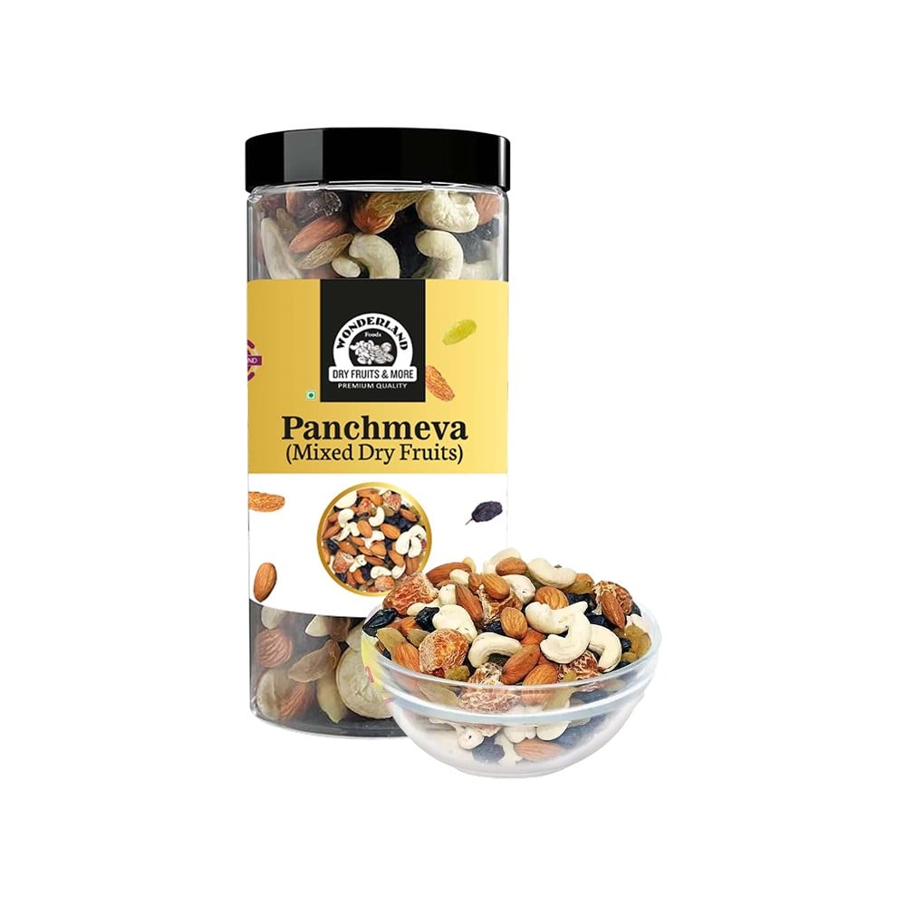 Wonderland Foods Panchmeva Dry Fruits Mix Price - Buy Online at ₹349 in ...