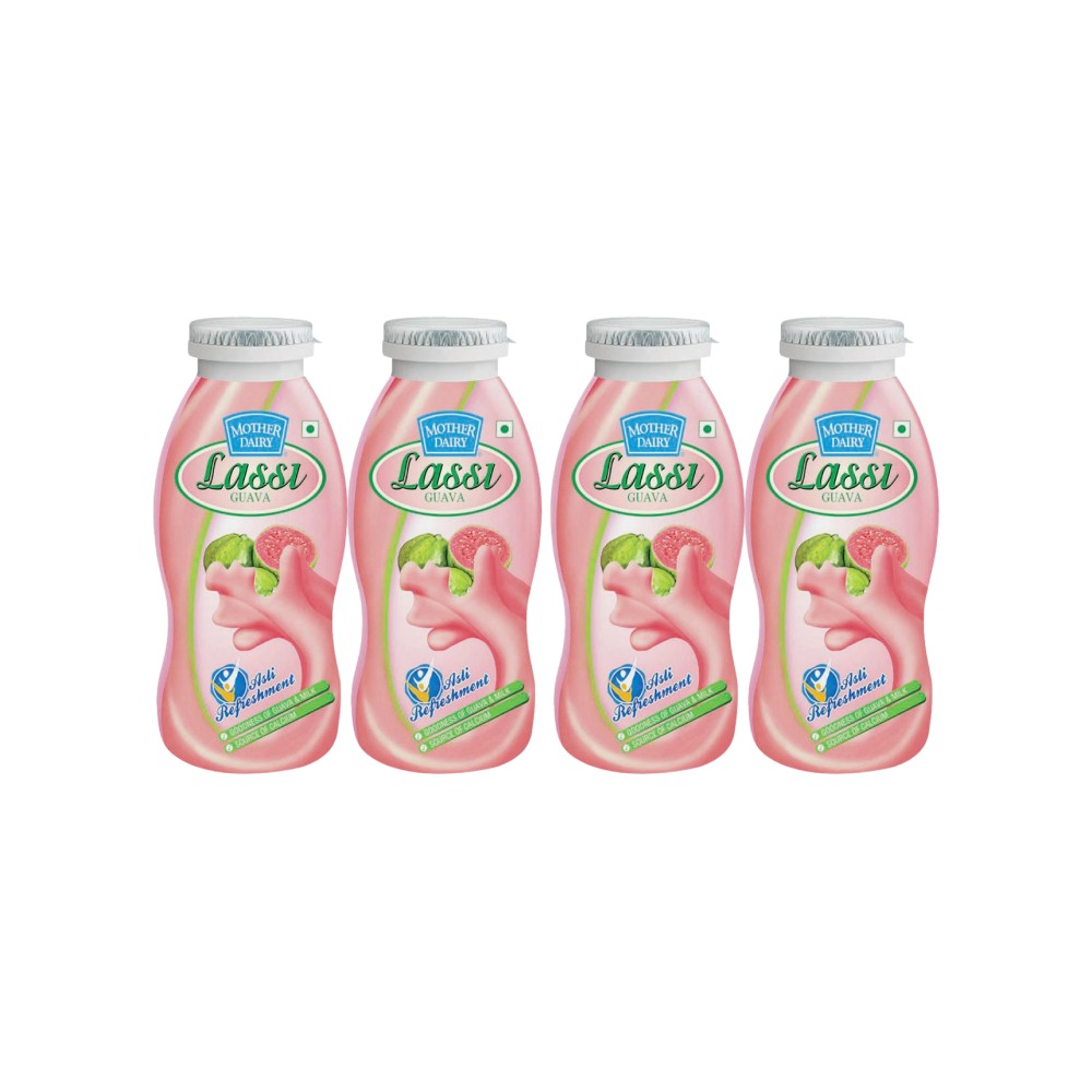 Mother Dairy Pink Guava Lassi - Pack of 1 Price - Buy Online at Best ...