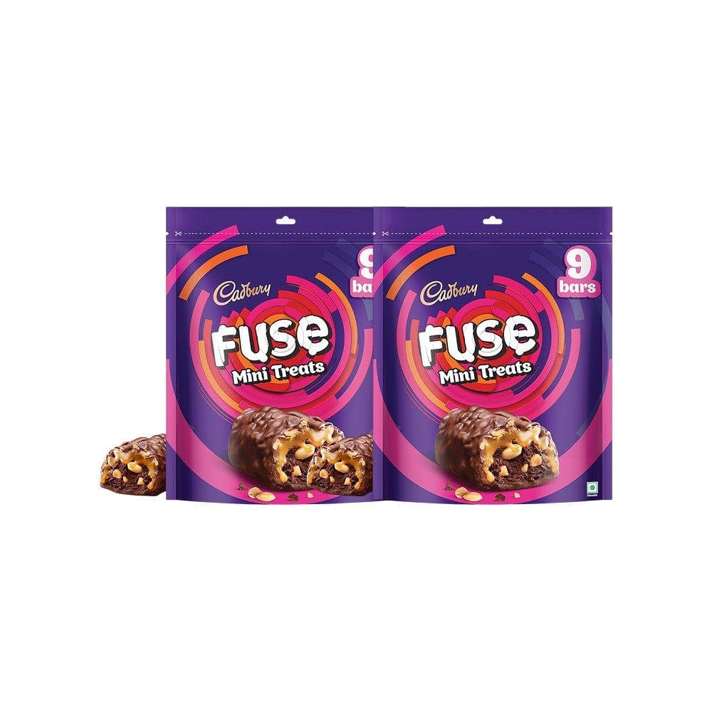 Cadbury Fuse Mini Treats Filled Bar Chocolate Pack - Pack of 2 Price ...