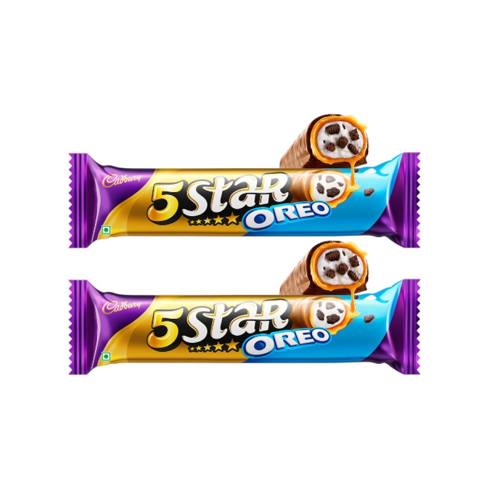 Cadbury 5 Star Oreo Chocolate Filled Bar - Pack of 2 Price - Buy Online ...