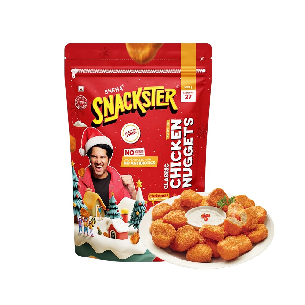 Sneha Snackster Classic Chicken Nuggets Price - Buy Online at Best ...