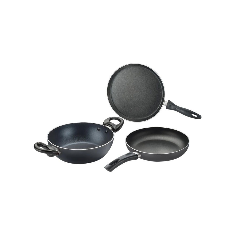 Judge by Prestige Ace 3 Pcs Non-Stick Cookware Set (Aluminium) Price ...