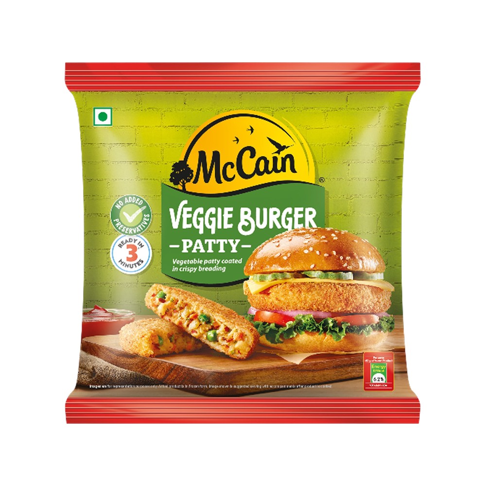 McCain Veg Burger Patty (Frozen) Price - Buy Online at Best Price in India