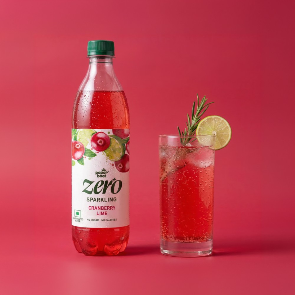 Paper Boat Zero Cranberry Lime Sparkling Drink Price - Buy Online at ...