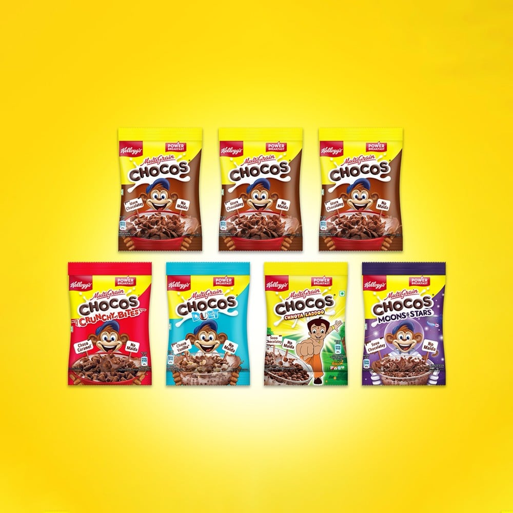 Kellogg's Multigrain Chocos Variety Pack Price - Buy Online at ₹62 in India