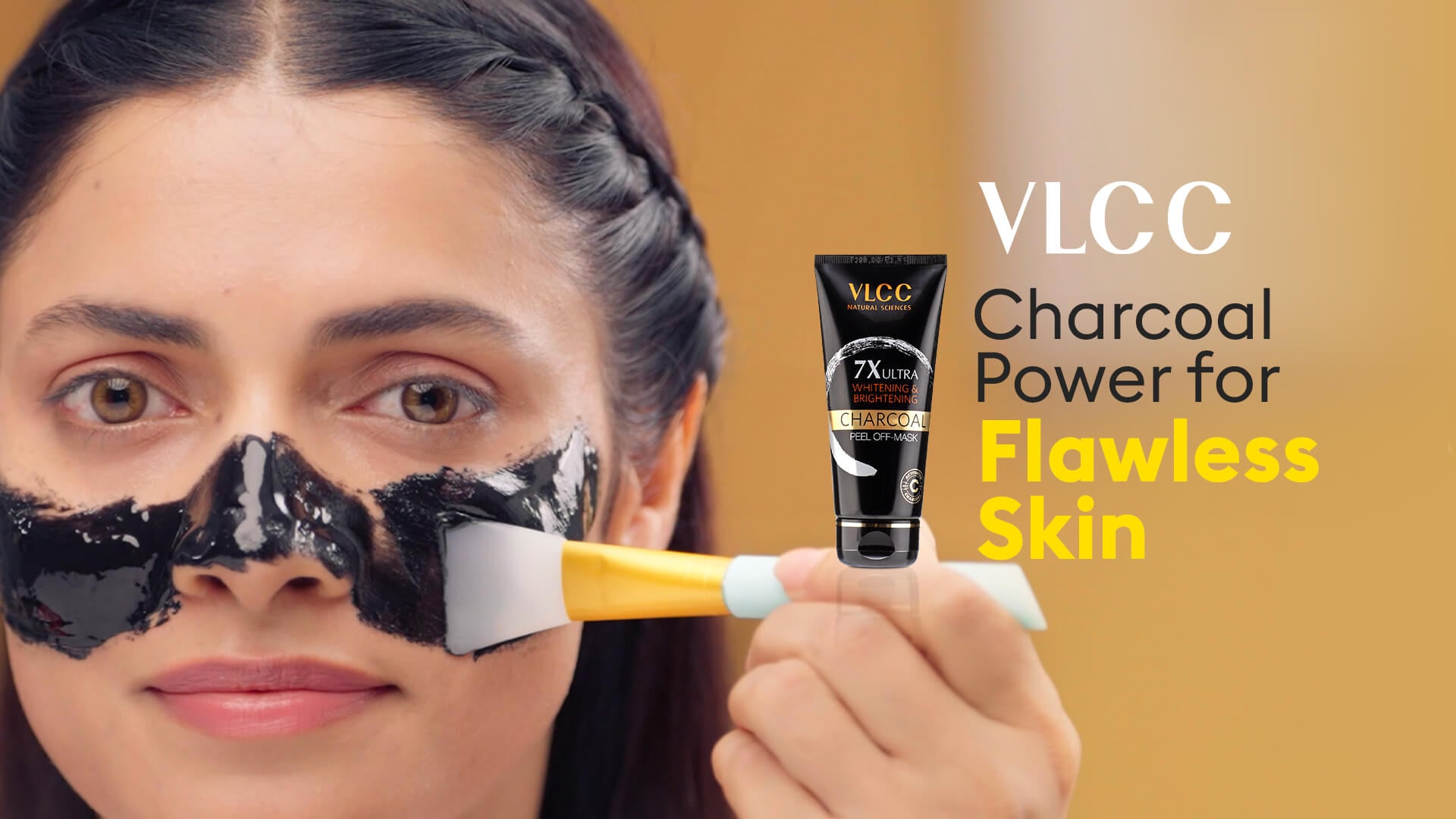 VLCC 7X Ultra Whitening & Brightening Charcoal Peel Off Mask Price ...