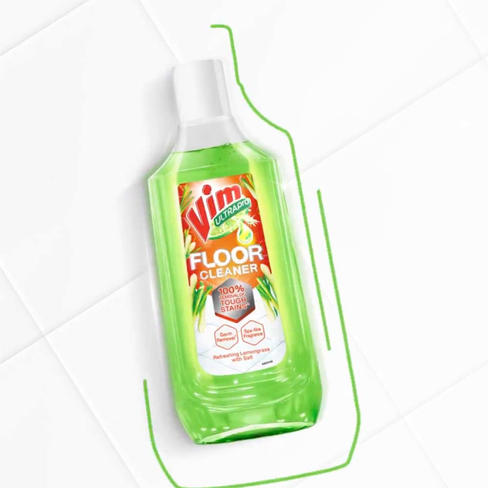 Vim Ultrapro Floor Cleaner - Lemongrass Price - Buy Online at ₹199 in India