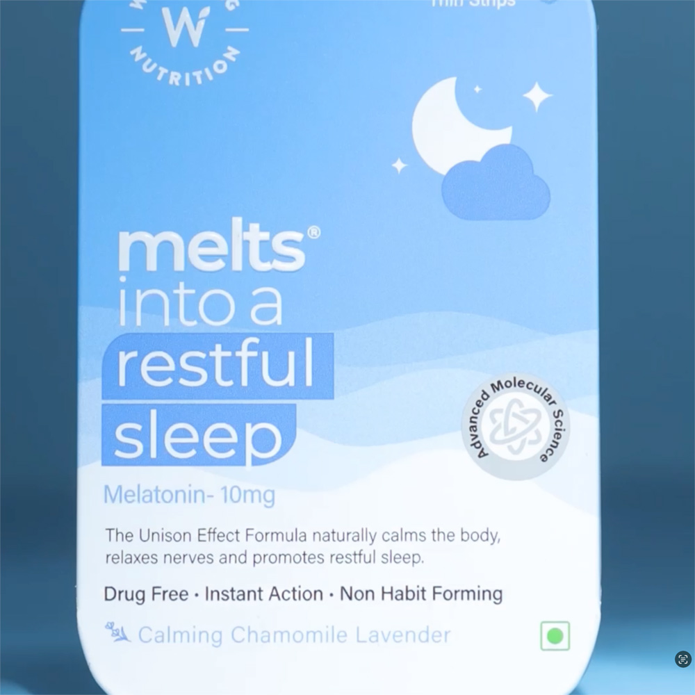 Wellbeing Nutrition Plant-based Melts Melatonin for Better Sleep Price ...