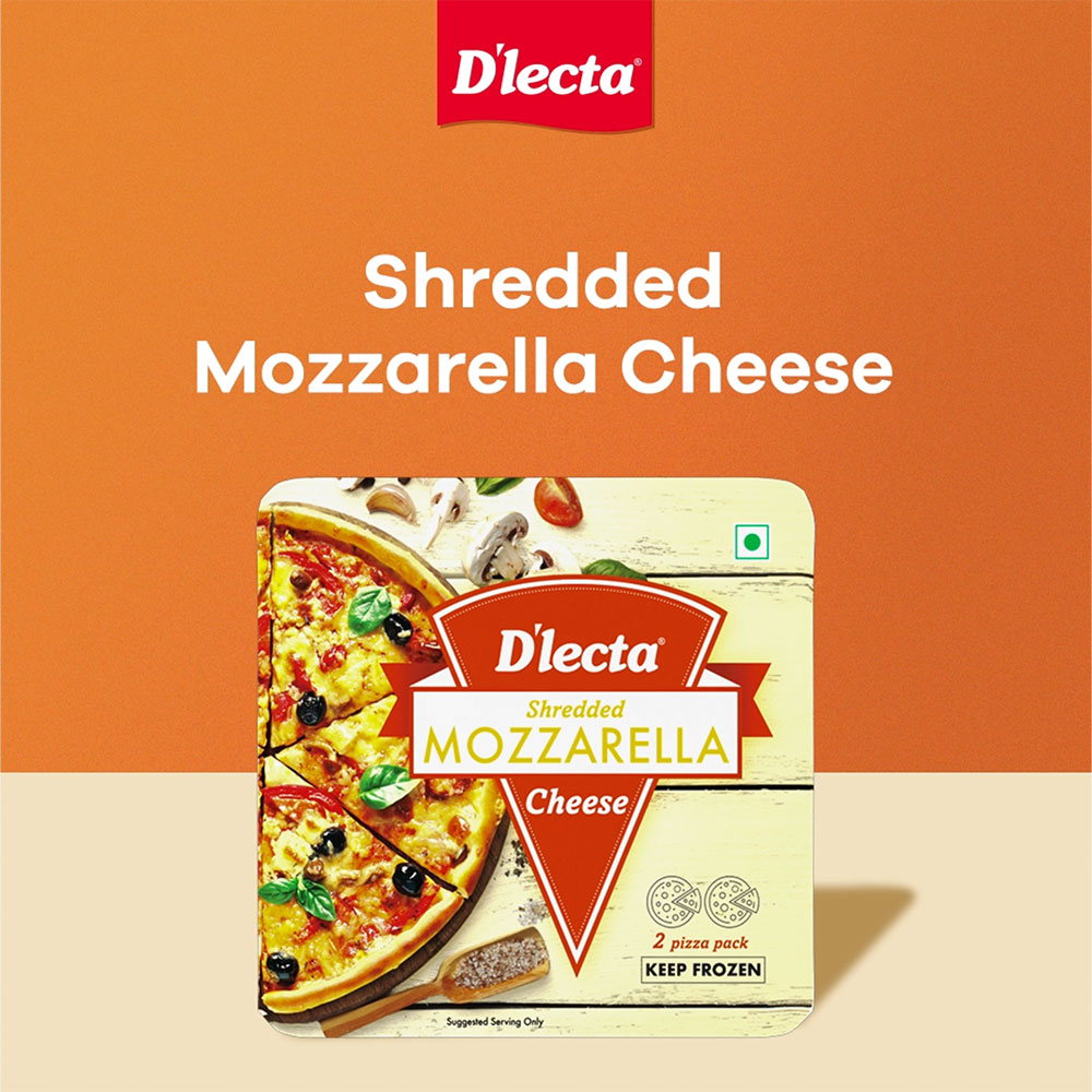 D'lecta Shredded Mozzarella Shredded Cheese Price - Buy Online at ₹99 ...