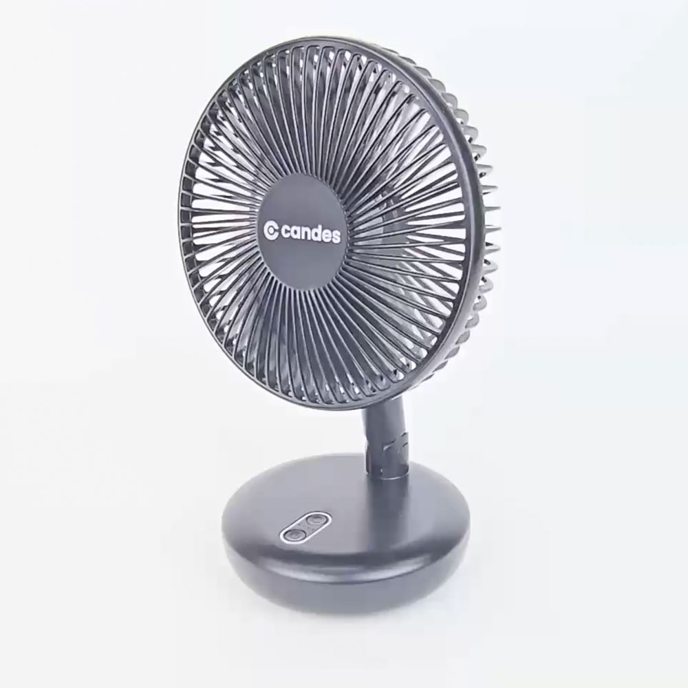 Candes Rechargeable and Rotatable Portable Table Fan (Green, 8W) Price ...