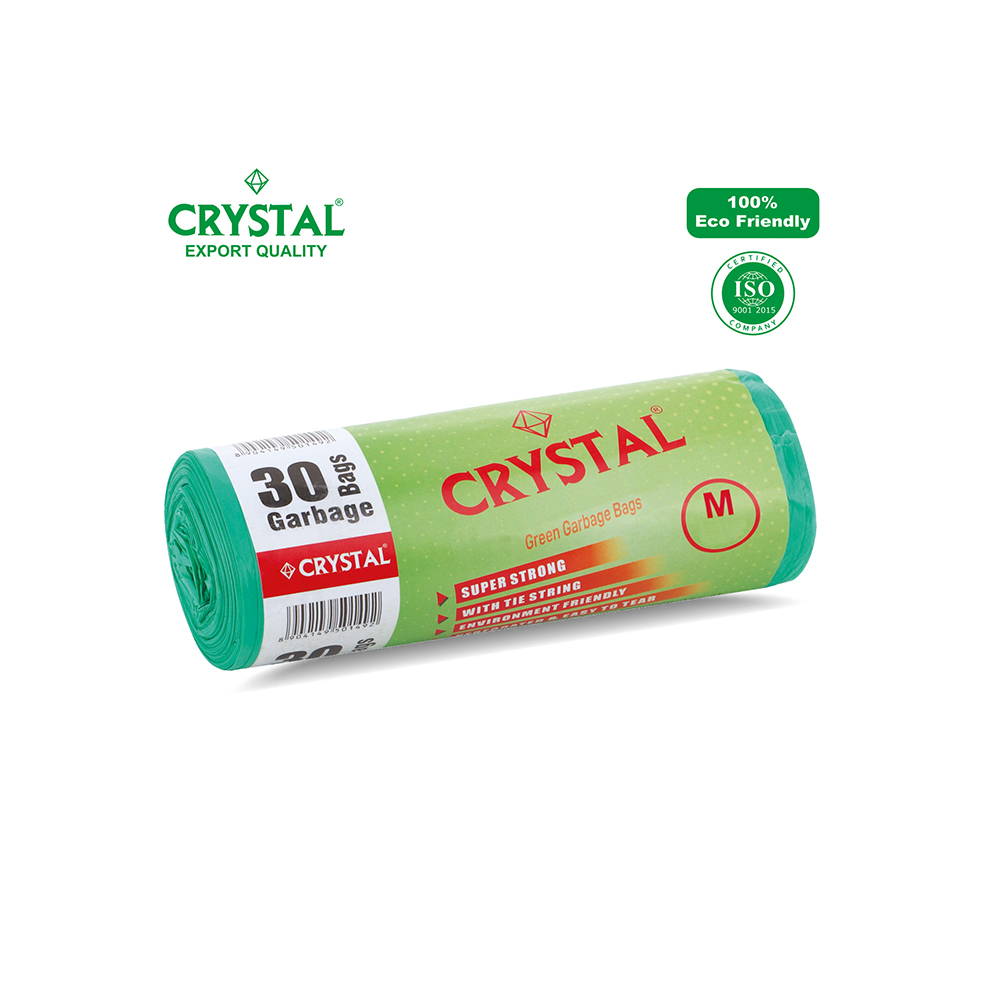 Crystal Garbage Bag (Medium, Green) Price - Buy Online at ₹69 in India