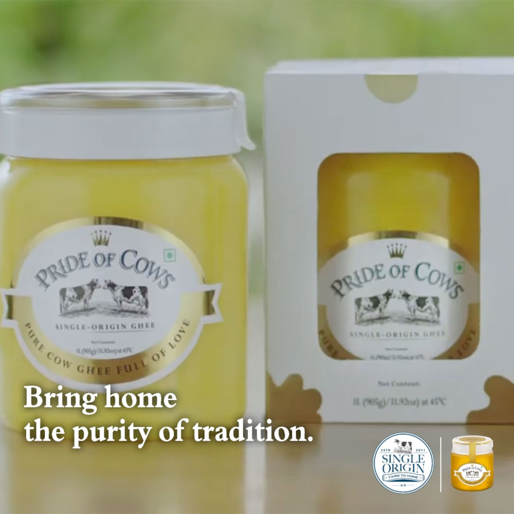 Pride of Cows Pure Cow Ghee - Single Origin (200 ml) Price - Buy Online ...