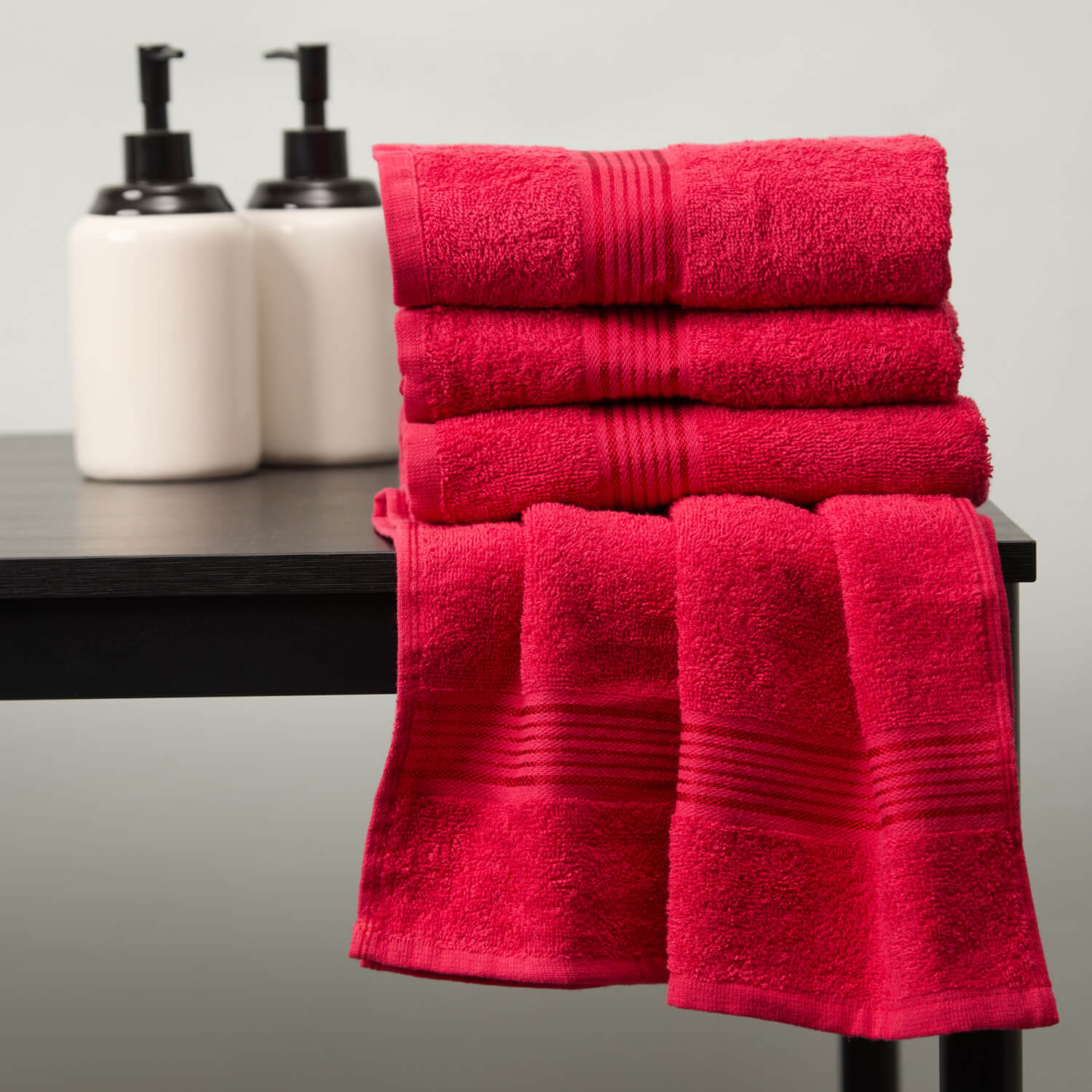 KOPA D`Ross Quick Dry Cotton Hand Towel (24" x 16", Red) Price - Buy ...