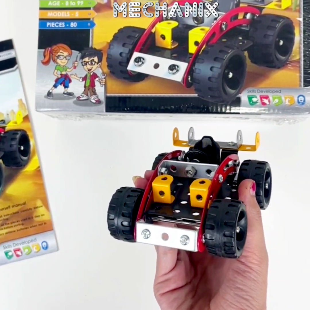 Mechanix Monster Buggies STEM Learning Mechanial Kit Price - Buy Online ...