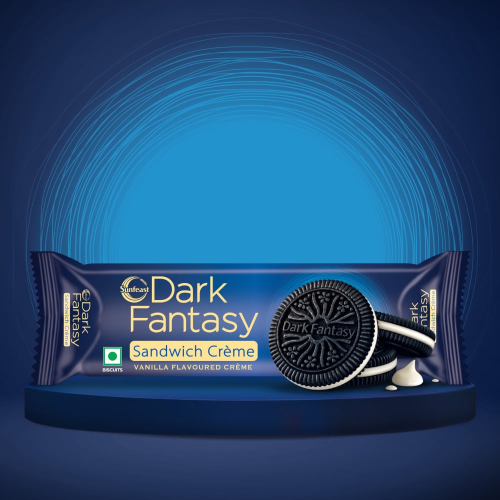 Sunfeast Dark Fantasy Vanilla Sandwich Crème Biscuits Price - Buy ...