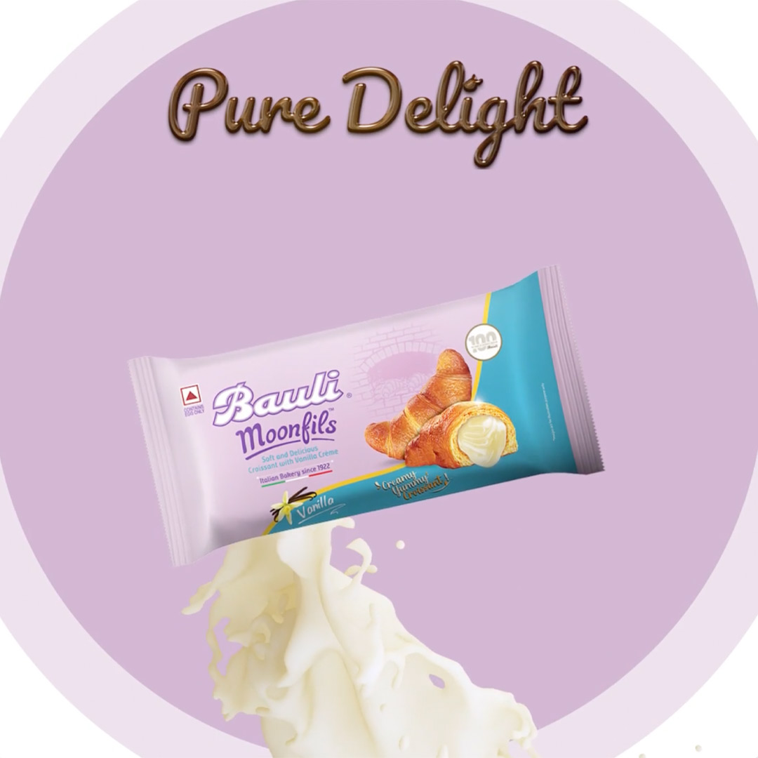 Bauli Moonfils Vanilla Crème Soft Croissant - Pack of 4 Price - Buy ...