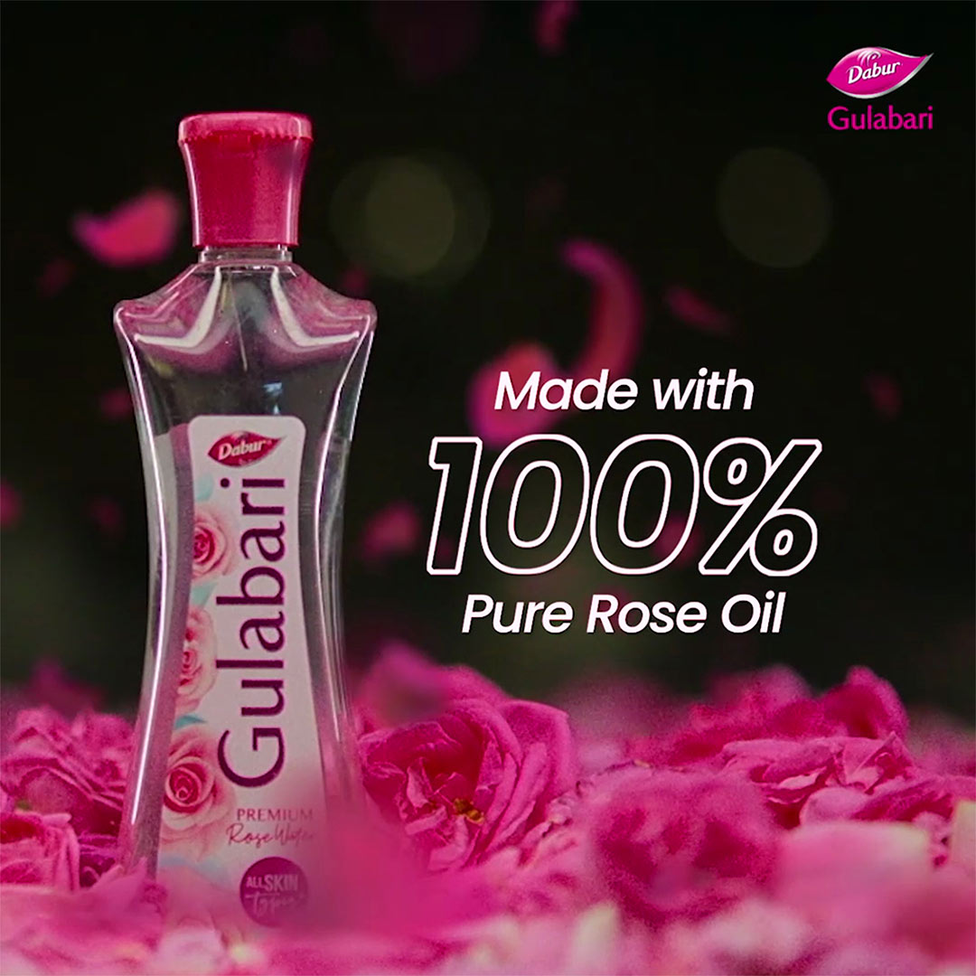 Dabur Gulabari Premium Rose Water Paraben Free Skin Toner - 250 ml ...