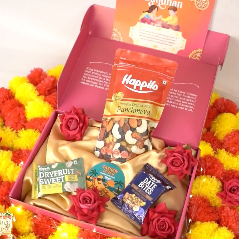 Happilo Premium Rakhi Dry Fruits Gift Pack Price - Buy Online at Best ...
