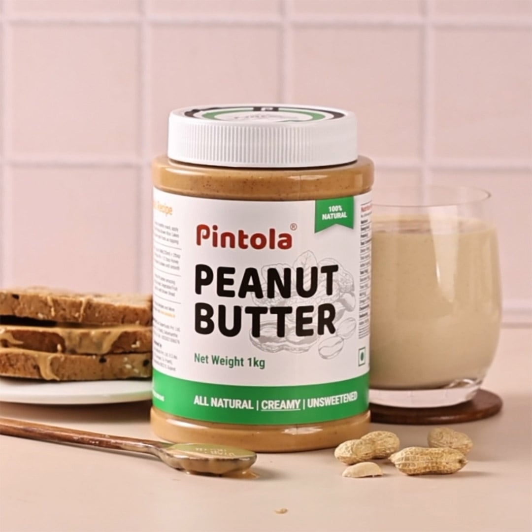 Pintola All Natural Creamy Peanut Butter (Unsweetened) Price - Buy ...