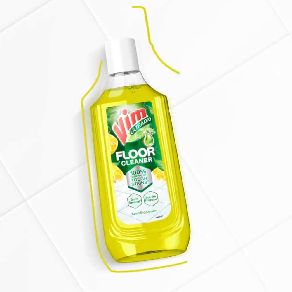 Vim Ultrapro Floor Cleaner - Sparkling Lemon Price - Buy Online at ₹199 ...