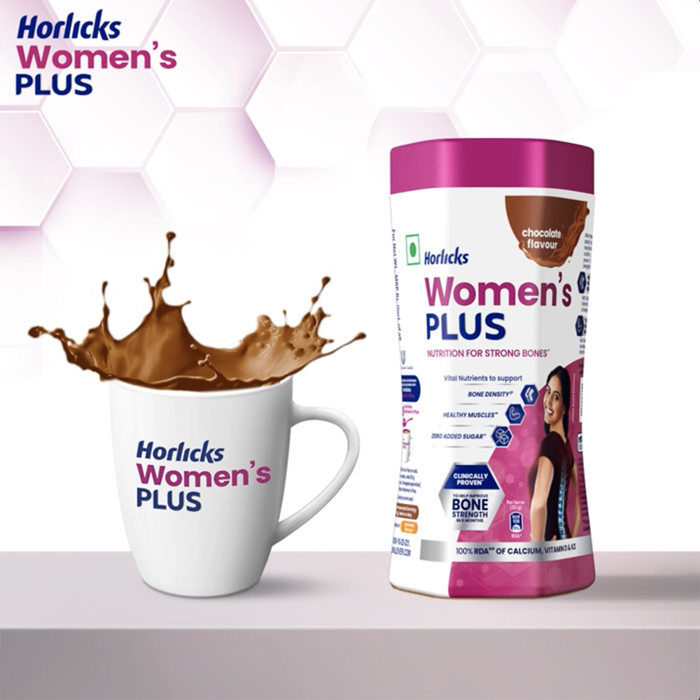 Horlicks Women's Plus Chocolate Flavour Drink Mix Price - Buy Online at ...