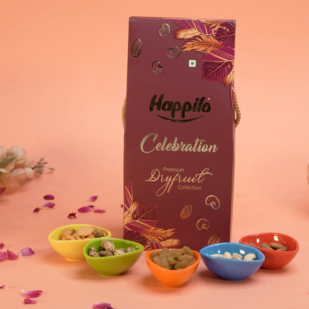 Happilo Celebration Dry Fruits Gift Pack Price - Buy Online at ₹212 in ...