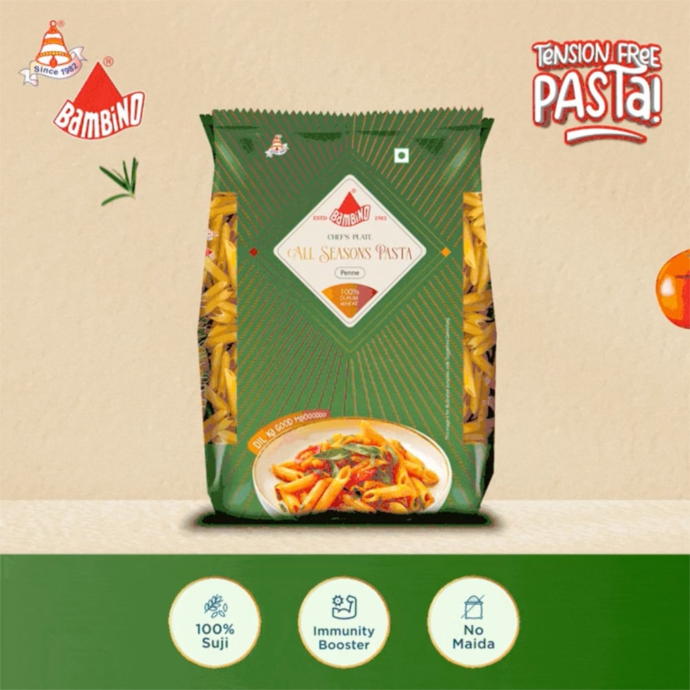 Bambino Durum Wheat Premium All season Penne Pasta Price - Buy Online ...