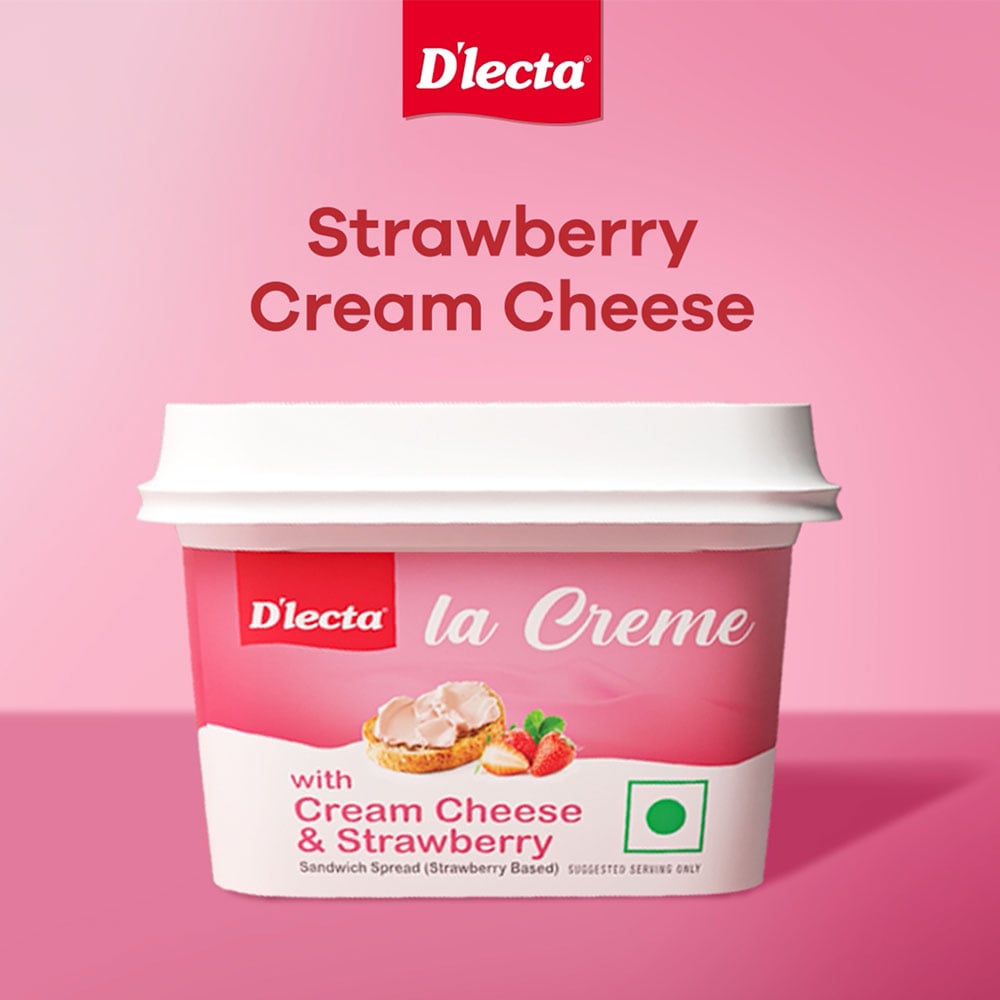 D'lecta Strawberry Flavour Cream Cheese Price - Buy Online at ₹175 in India