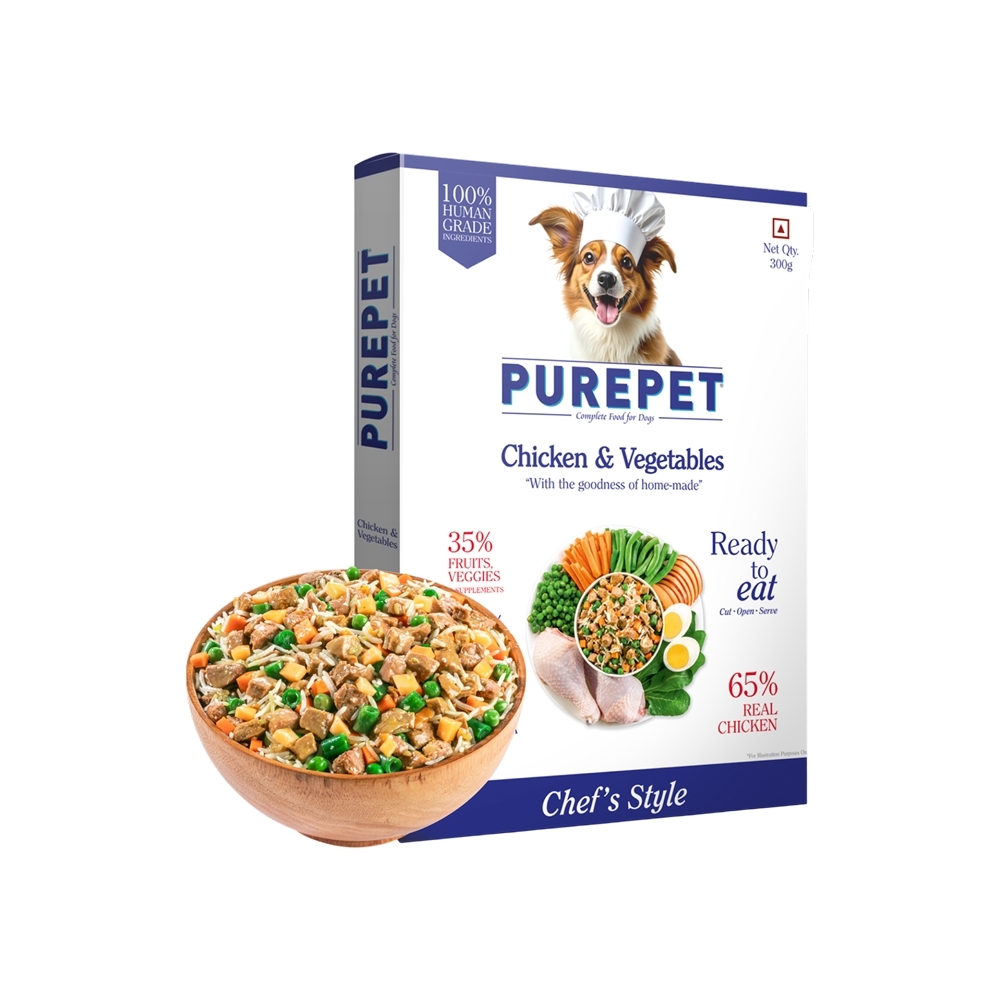 PurePet Fresh Chicken & Veggie Wet Dog Food Price - Buy Online at ₹128 ...