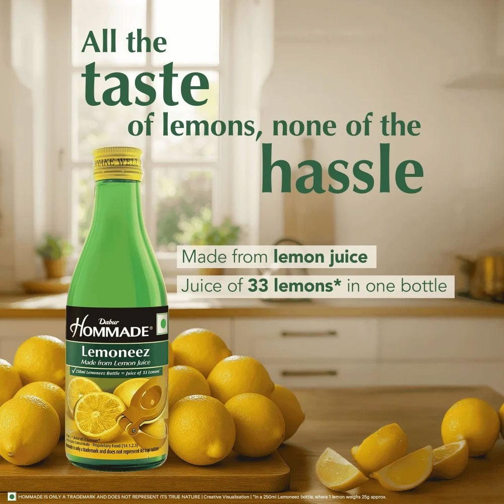 Hommade Lemoneez Syrup Price - Buy Online at ₹81 in India