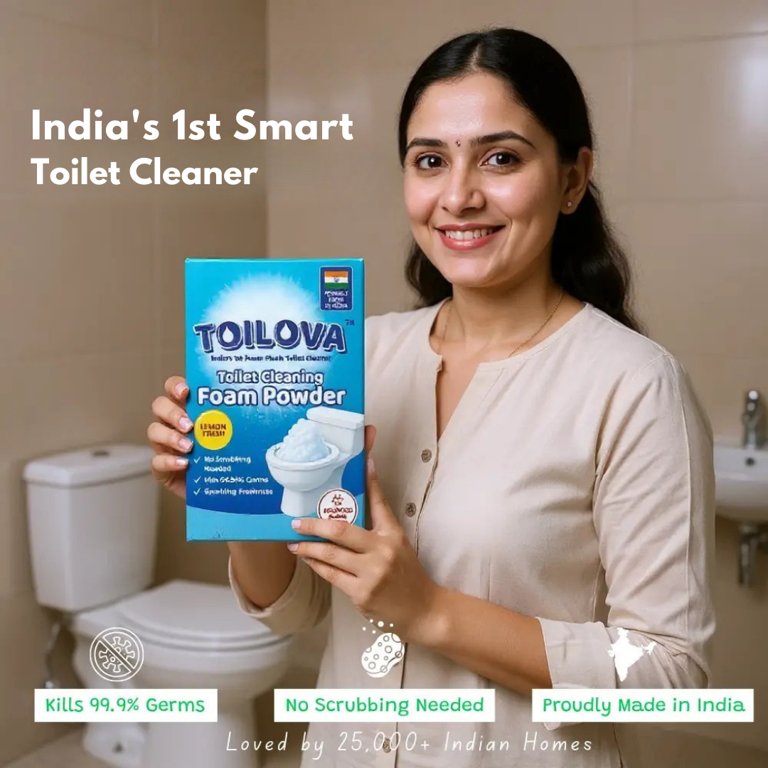 TOILOVA Foam Powder Toilet Cleaner Price - Buy Online at Best Price in ...