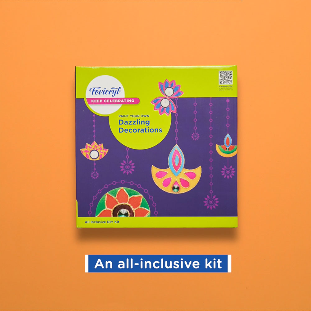 Fevicryl Paint your Own Dazzling Decorations DIY Kit Price - Buy Online ...