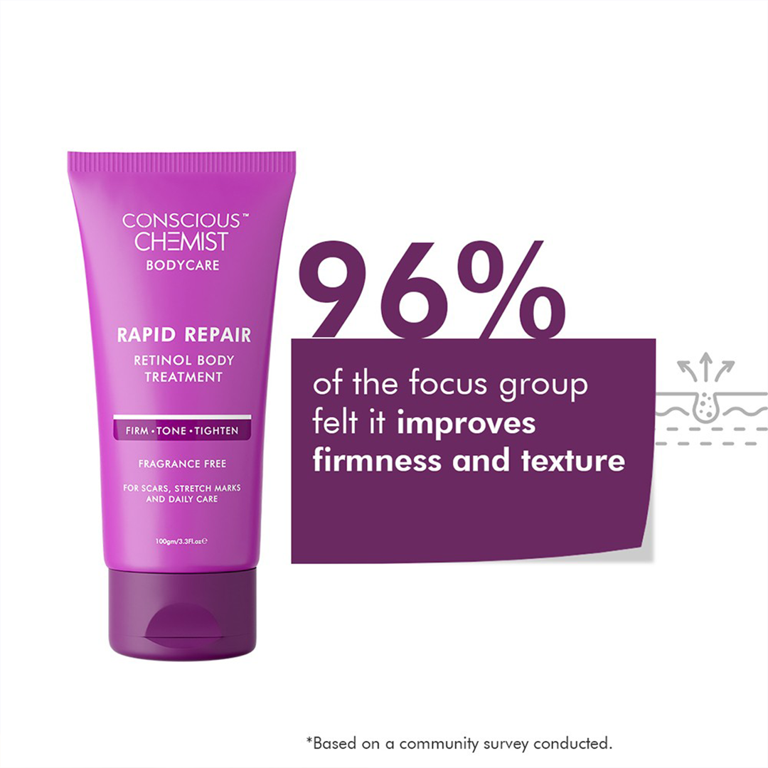 Conscious Chemist Retinol Body Treatment Cream For Stretch Marks Price ...