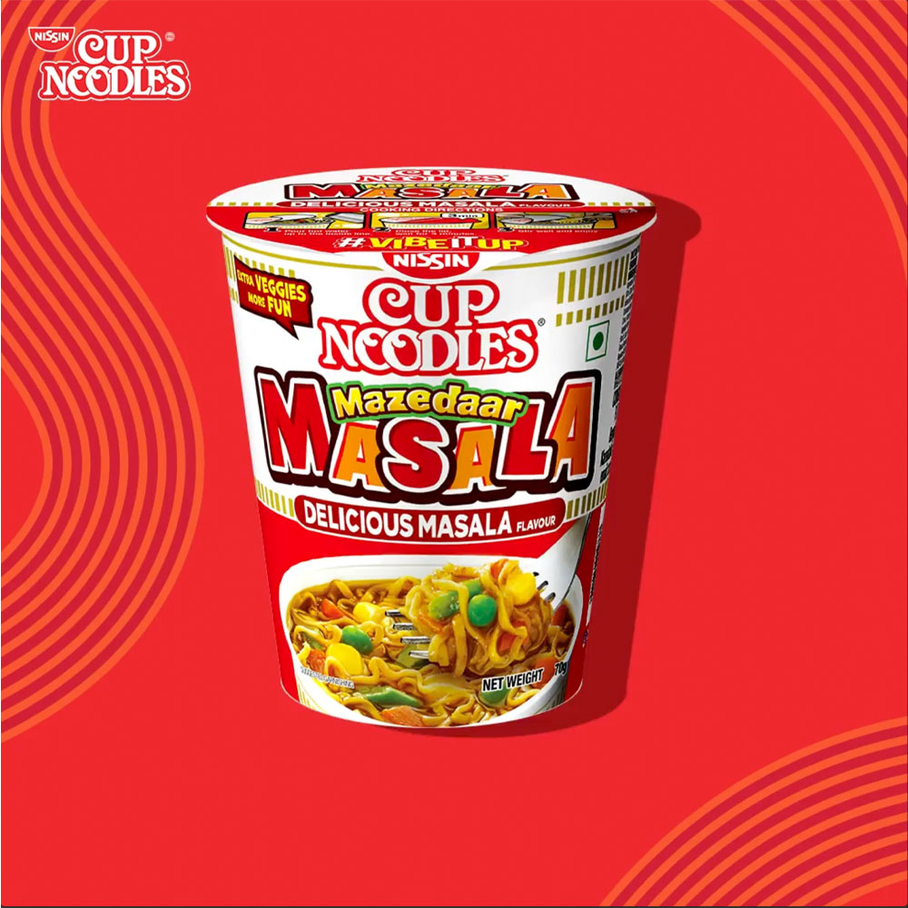 Nissin Mazedar Masala Cup Noodles Price - Buy Online at ₹55 in India